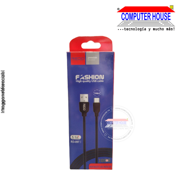 Cable REDD USB a TYPE-C RD-09T 5.1A – Computer House