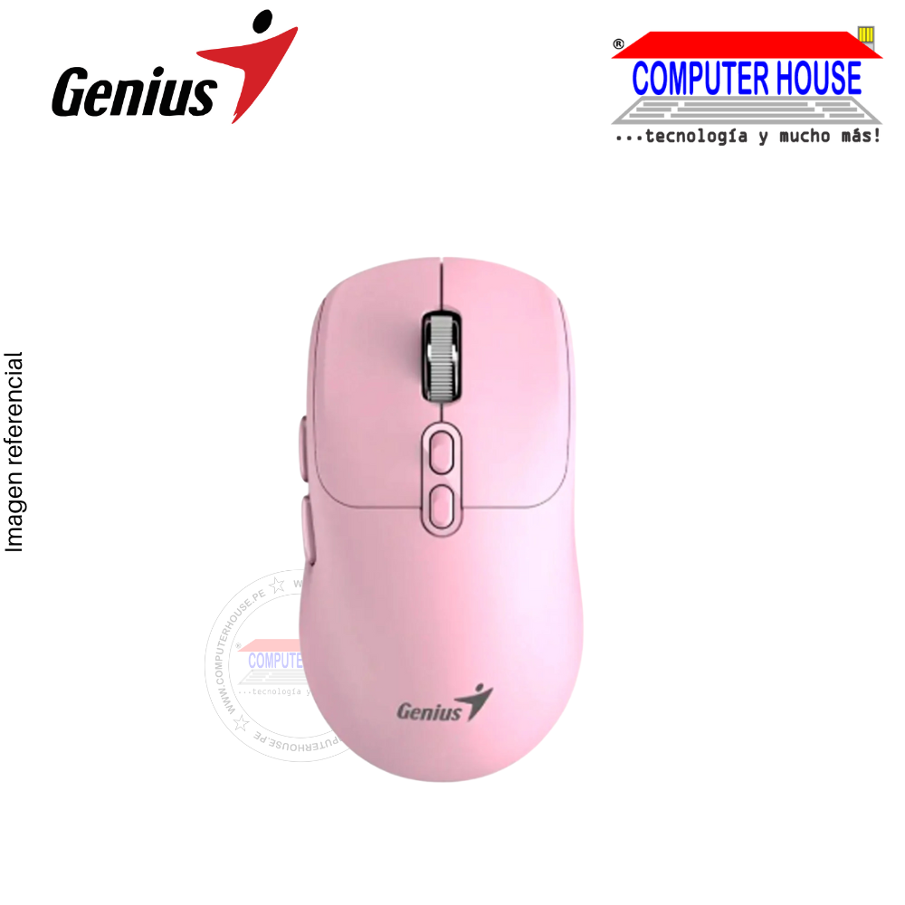 Mouse Inalámbrico GENIUS NX-8080S, AI COPILOT, 7 botones , Bluetooth/W ...