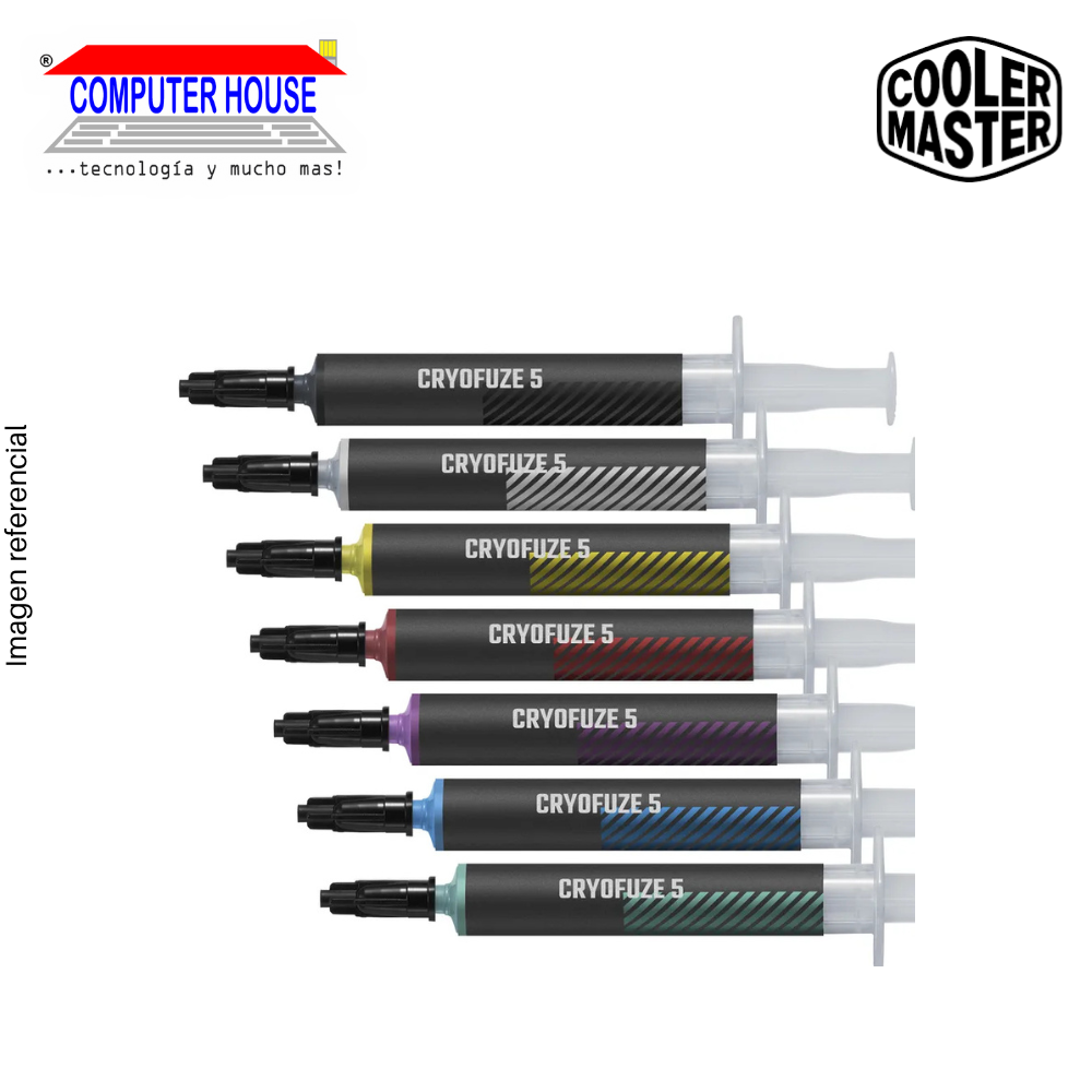 Pasta Térmica COOLER MASTER CryoFuze 5, Colores. – Computer House