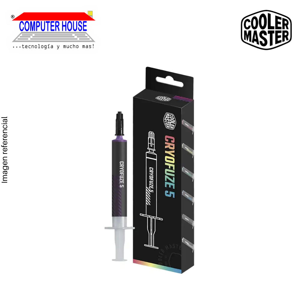 Pasta Térmica COOLER MASTER CryoFuze 5, Colores. – Computer House
