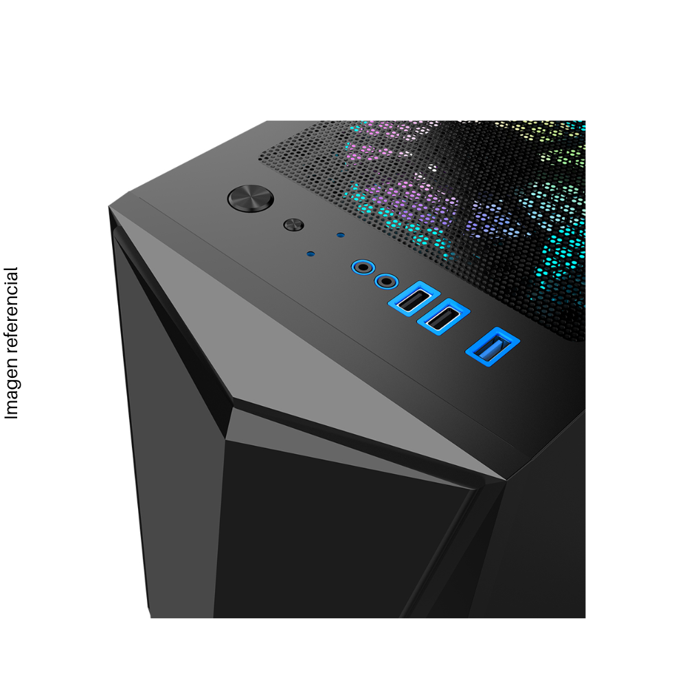 Case 1St Player DK-3, Black, WITHOUT SOURCE, transparent side, RGB ...